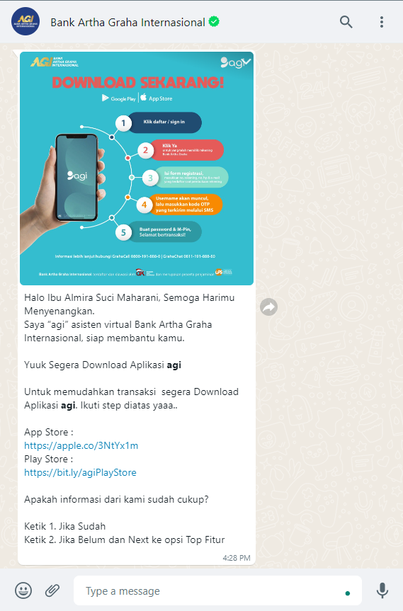 Artha Graha | Layanan 24 Jam Call Center Bank Artha Graha Internasional